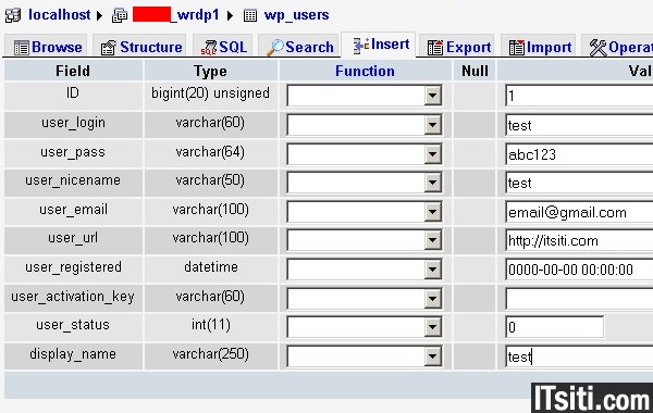 Reset Wordpress Login Password Using Phpmyadmin